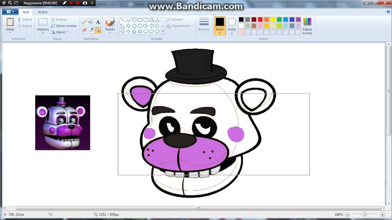 [SpeedEdit] Funtime freddy in fnaf 1 - YouTube