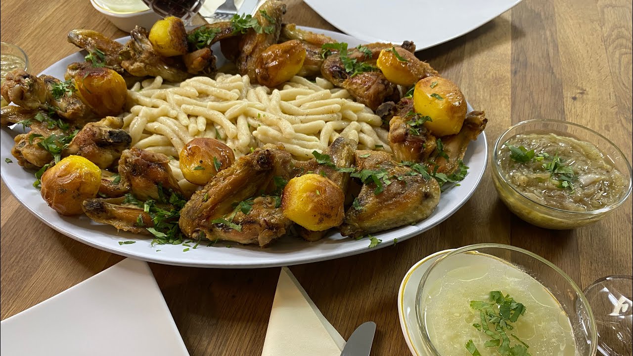 Chechen National FOOD Jijig Galnash - YouTube