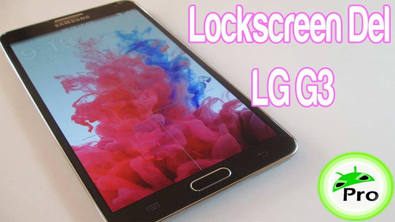 Knock Code lockscreen Del LG G3 - YouTube