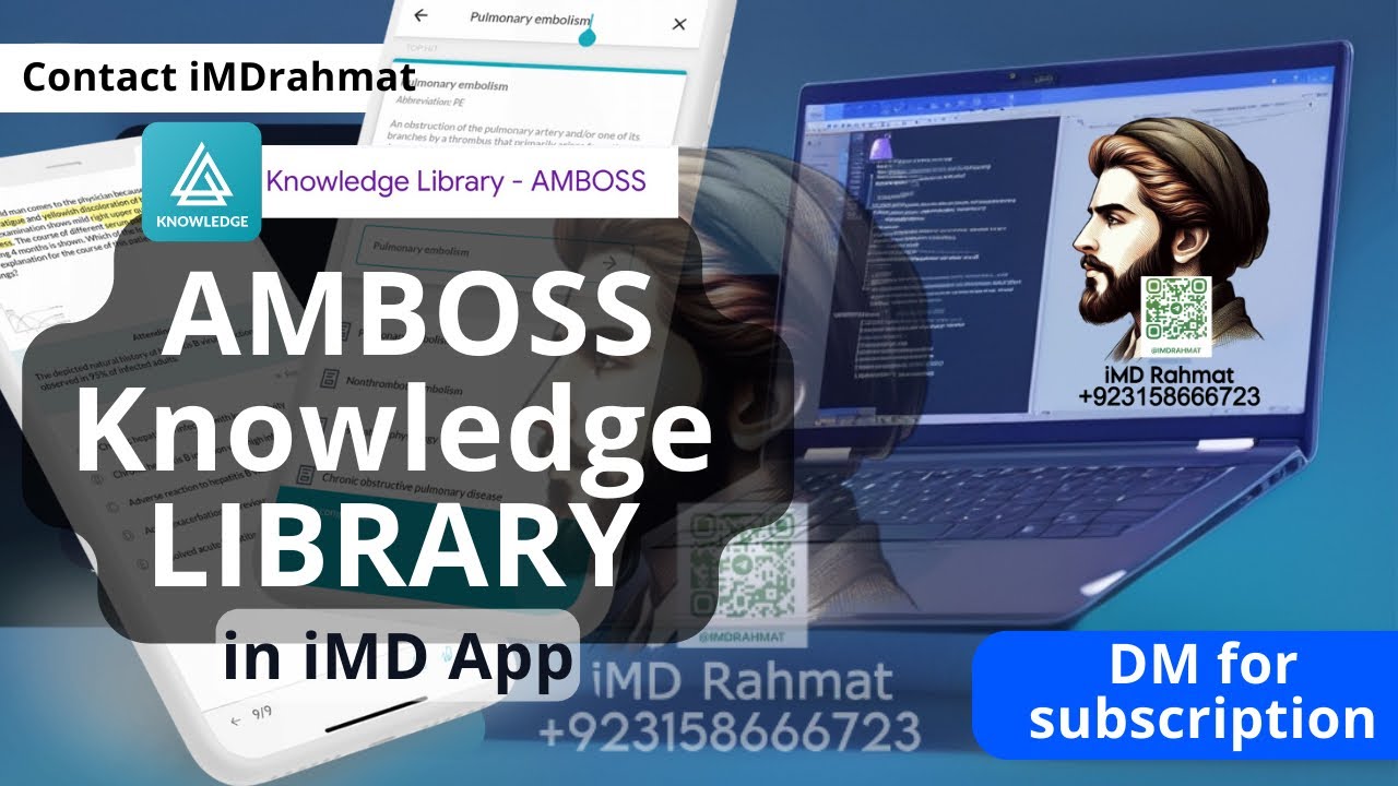 Amboss library in iMD App | Free | Contact +923158666723 | iMDrahmat ...