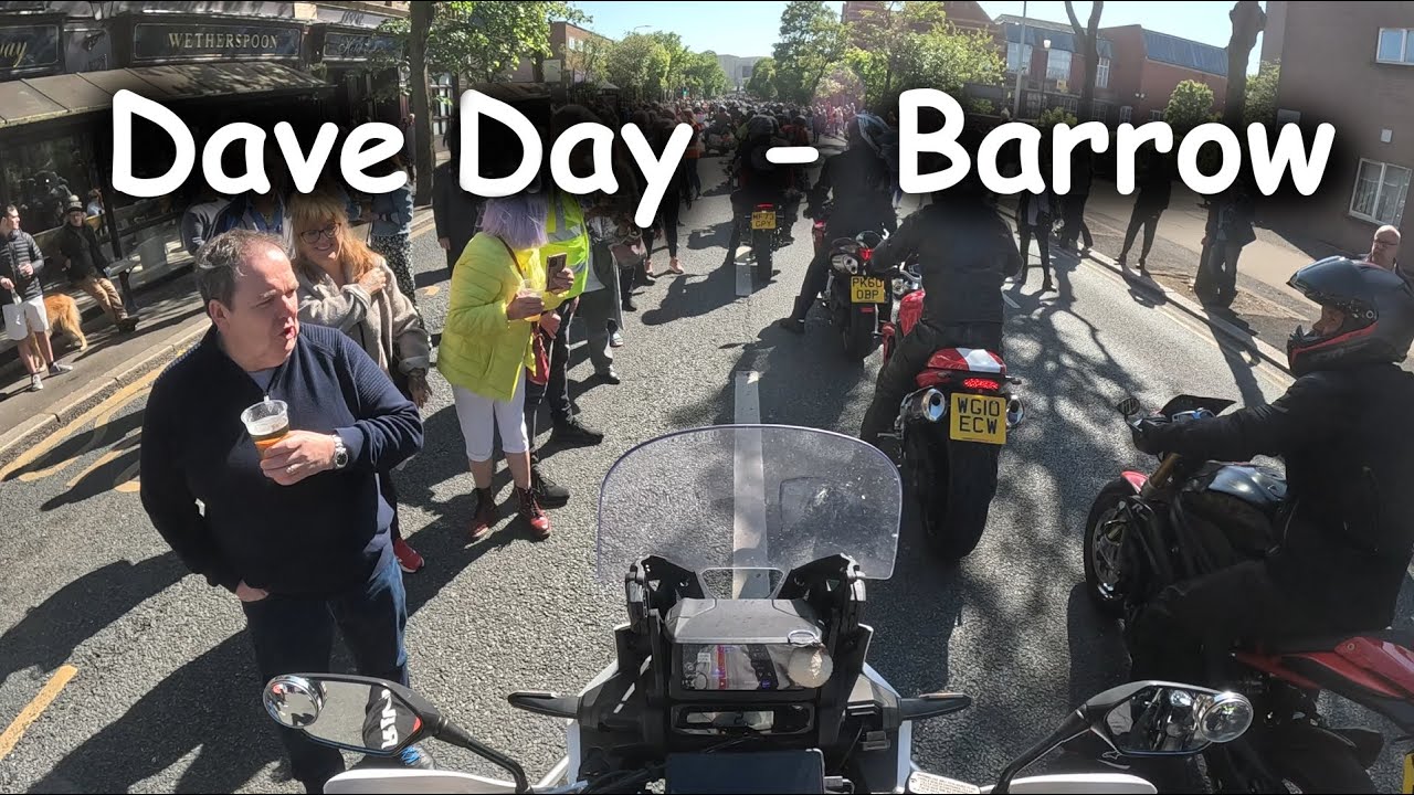 Dave Day - Barrow in Furness arrival - YouTube
