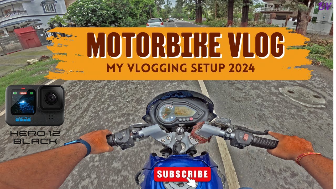 Motovlog- My First Moto Vlogging setup! - YouTube