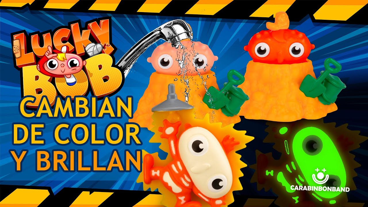 LUCKY BOB SERIES 1 SPECIAL FINISH - FIGURAS QUE BRILLAN Y CAMBIAN DE ...