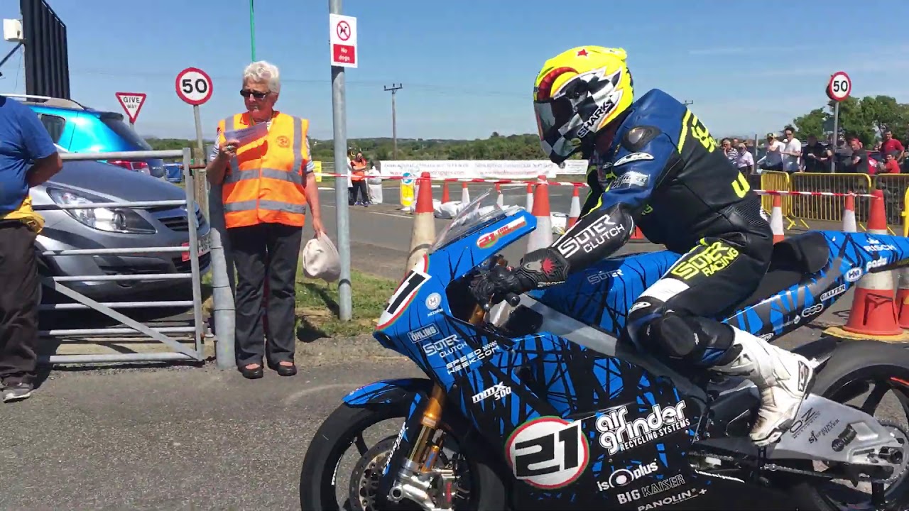 Pre-TT Classic 2016 part 3 - Ian Lougher 500cc Suter at Billown IOM TT ...