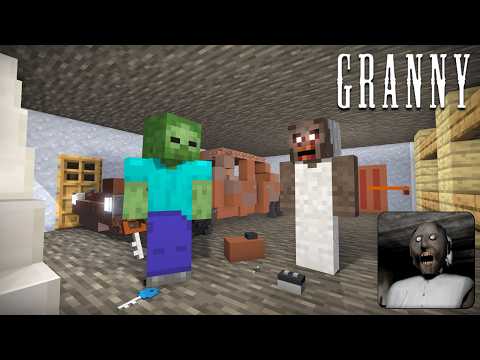 GRANNY 1 CAR PUZZLE CHALLENGE - GeorgeRgames Animation