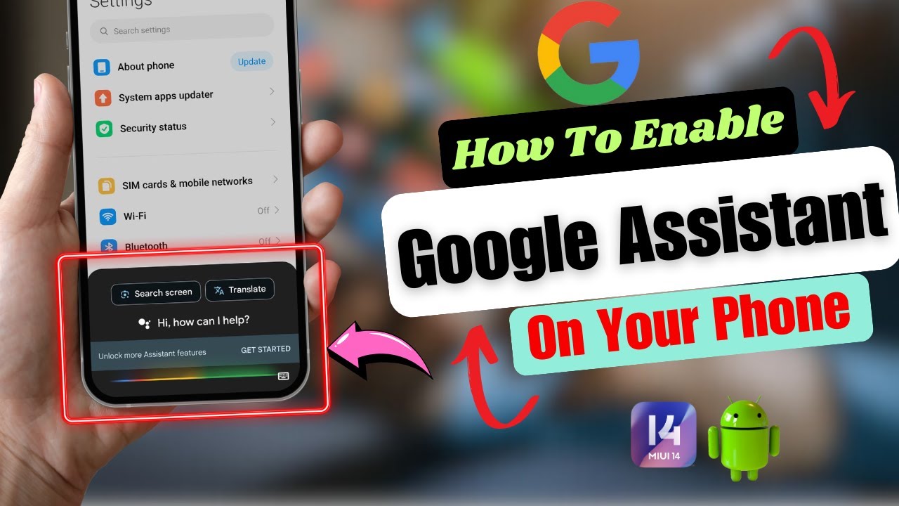 How To Enable Google Assistant On Android | Use Voice Command On ...