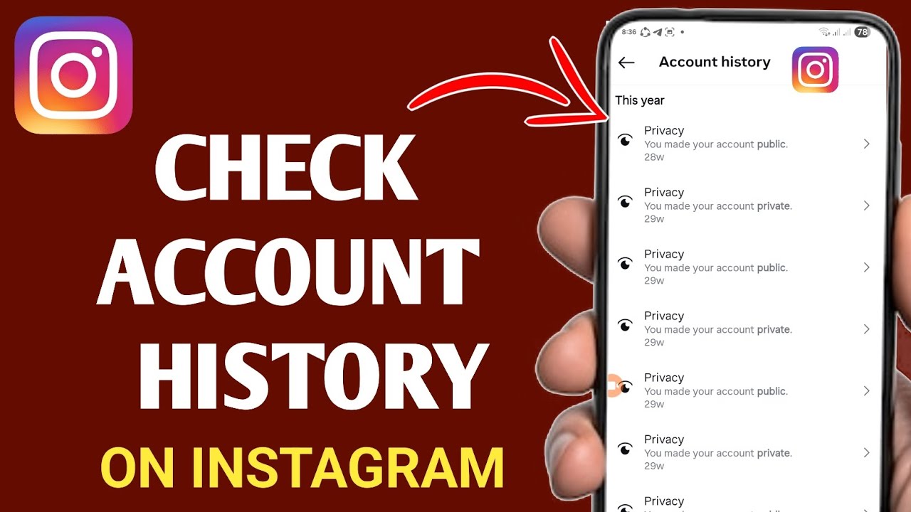 🔍 How to Check Instagram Account History (Step-by-Step Tutorial) - YouTube