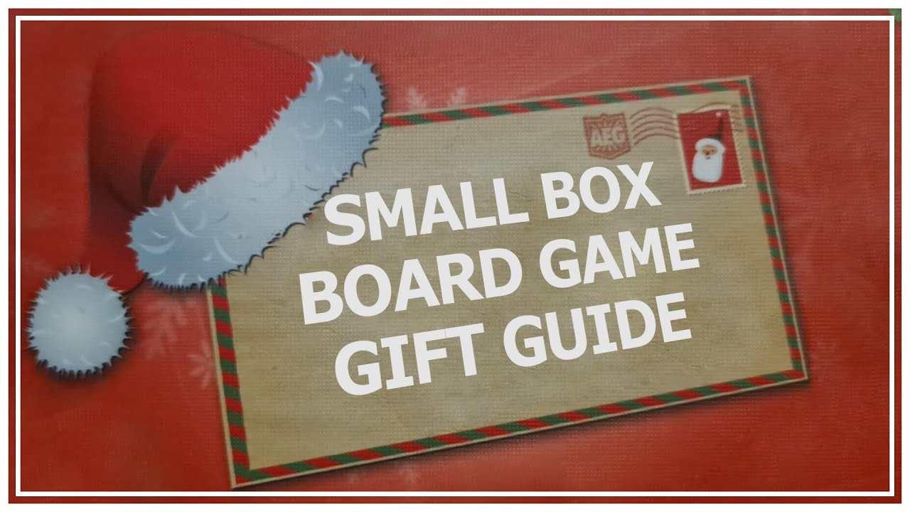 Small Box Board Game Gift Guide - YouTube