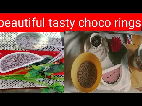 tasteful choco rings#choco rings kaise banaen#easy recipe choco rings ...
