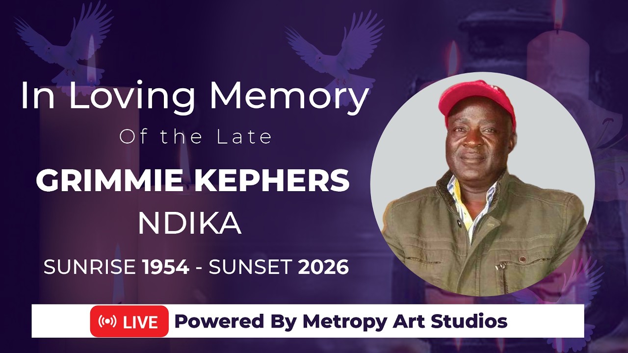 In Loving Memory Of the late Grimmie Kephers Ndika - YouTube