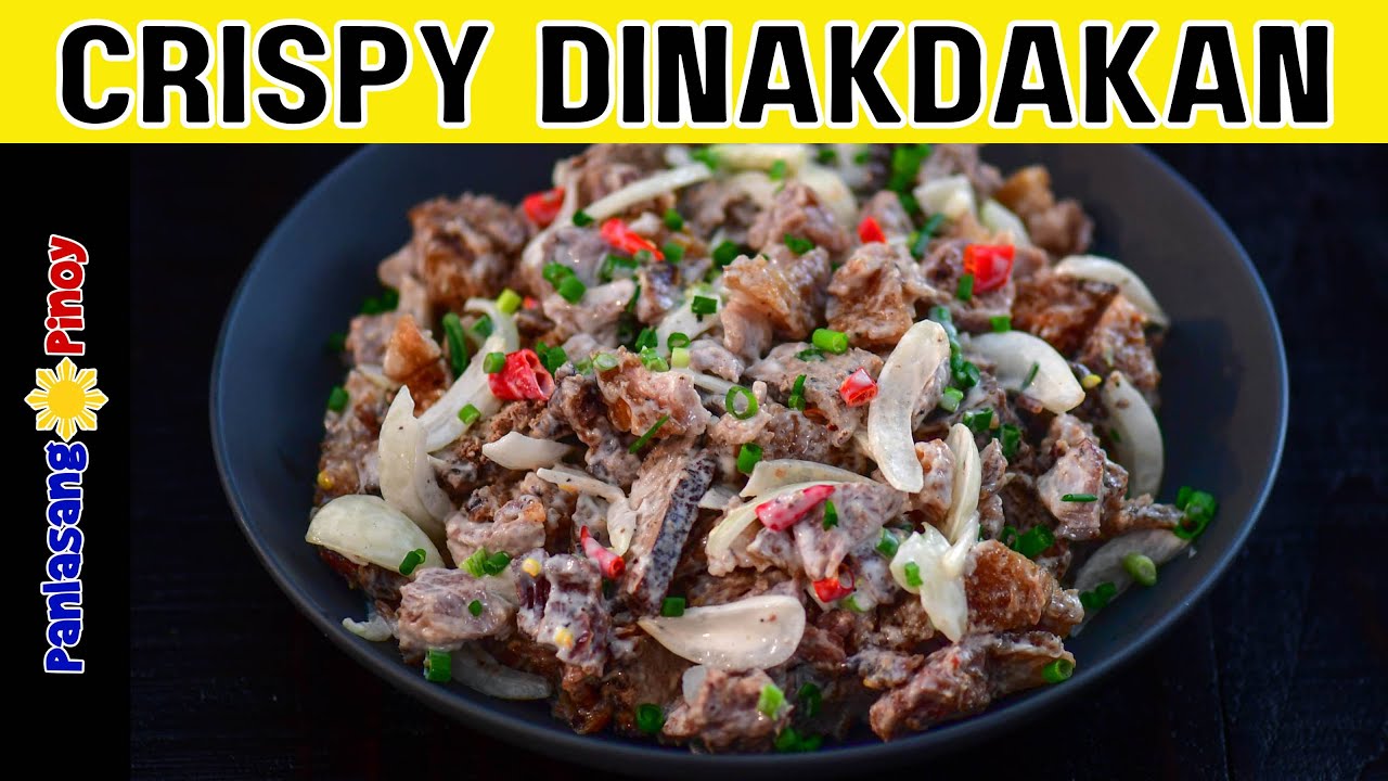 Crispy Pork Dinakdakan Recipe | Crispy Pata Pulutan - YouTube