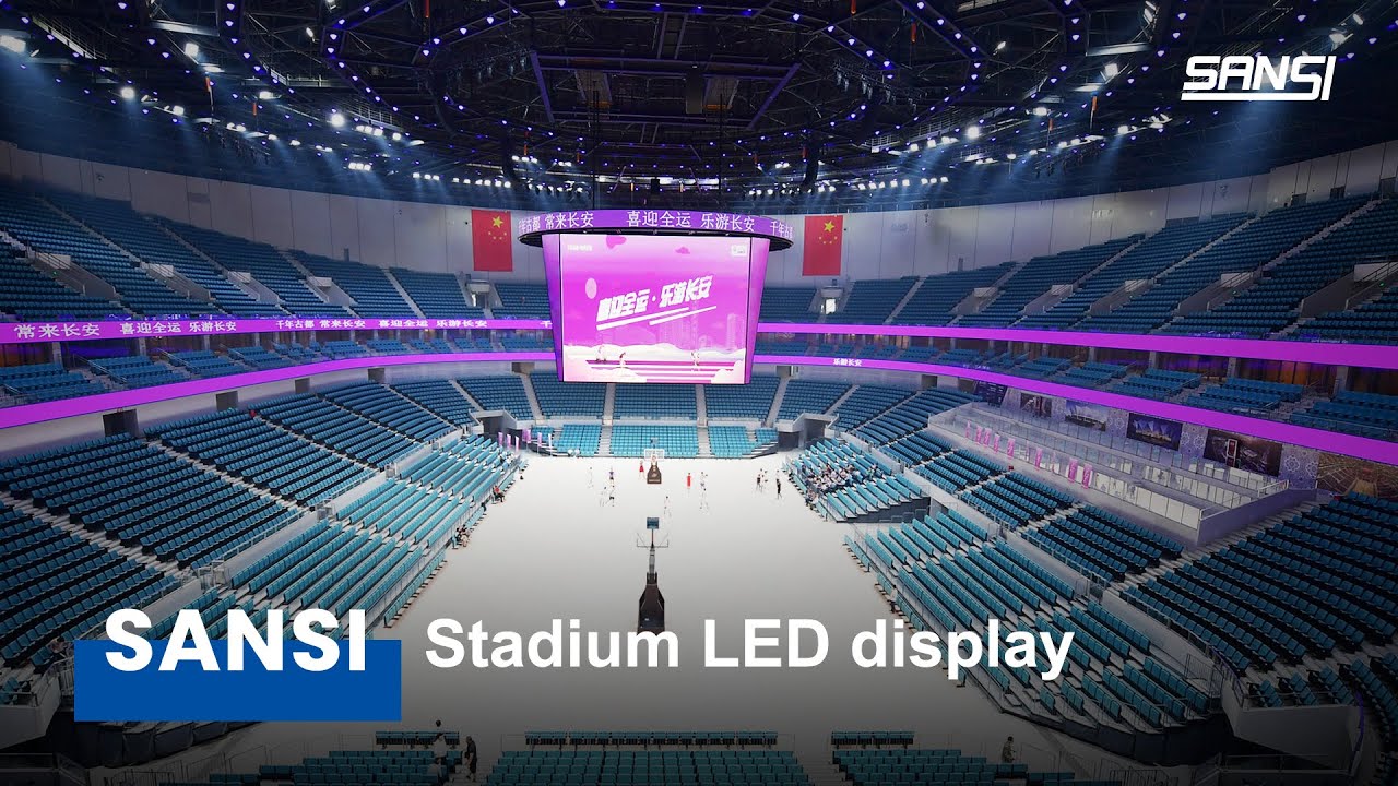 SANSI Stadium LED Displays - YouTube