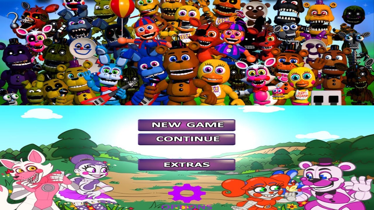 LIVE Playing FNAF World & FNAF World Adventure - YouTube