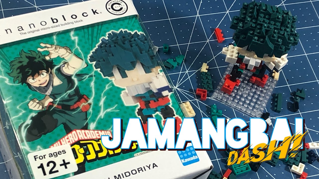 Jamangbai DASH! - nanoblock Charanano Izuku Midoriya - YouTube