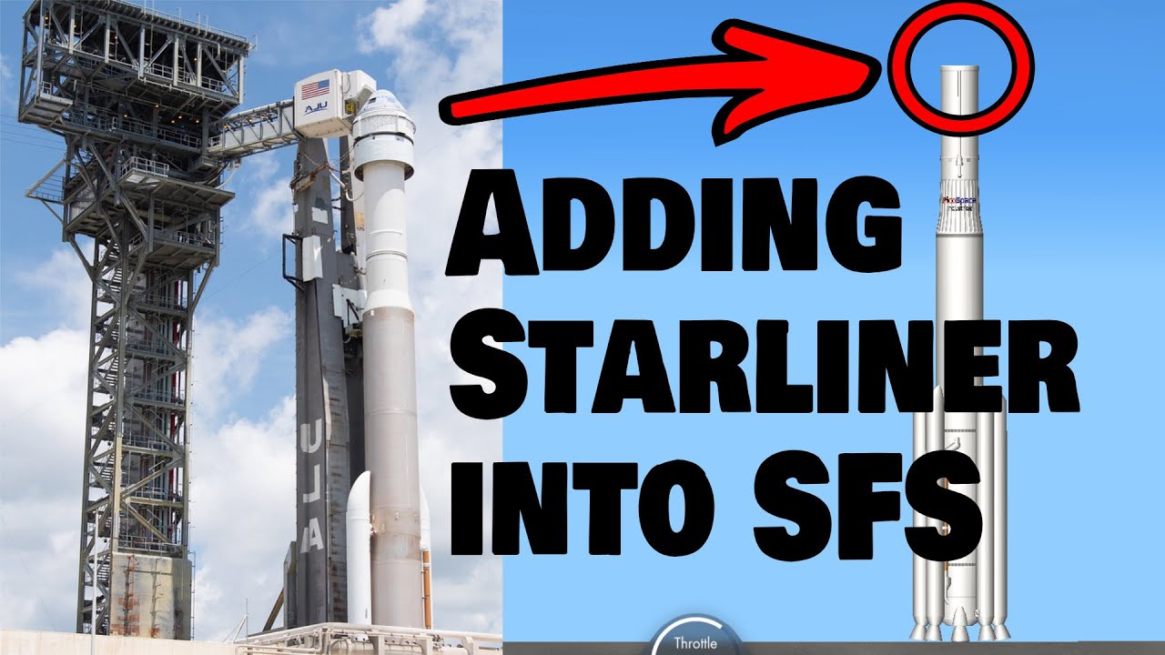 Lets add Starliner as a custom part in Spaceflight Simulator - YouTube
