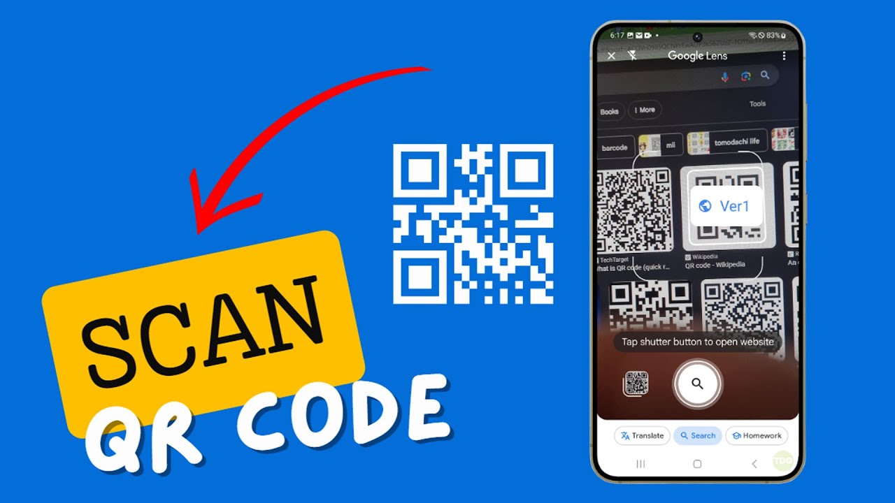 Scan QR Code in Emails, Websites, Gallery On Galaxy S24 Using Google ...