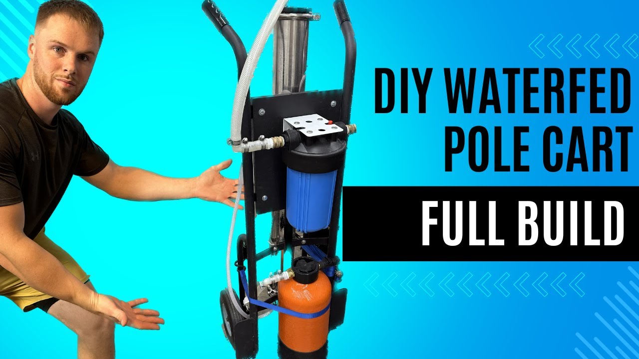 DIY Waterfed Pole RO DI Cart - Full Build - YouTube