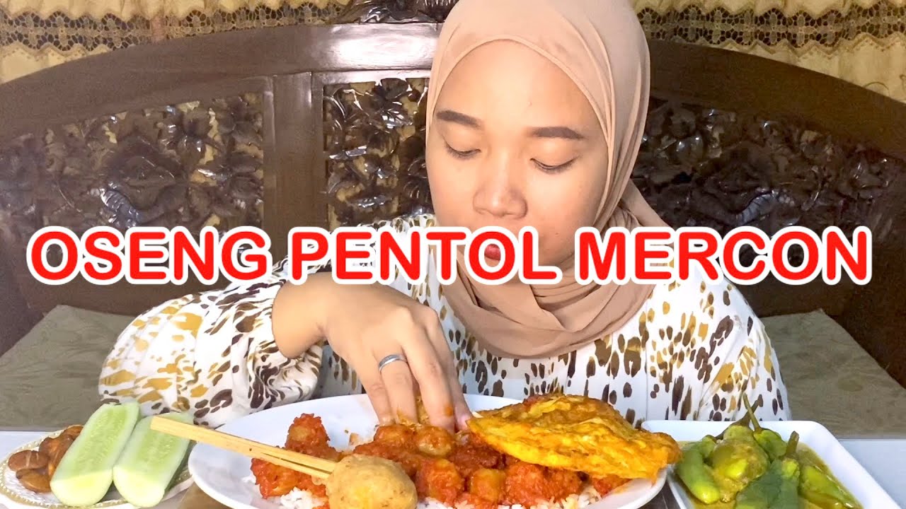 NIKMAT TAPI MENYIKS4 LAMBUNG‼️ OSENG PENTOL MERCON MERAH MERONA ...