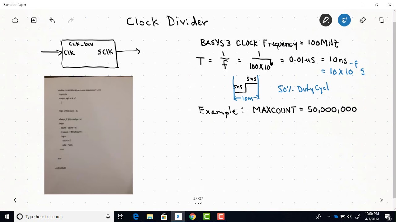 Counter_ClockDivider - YouTube