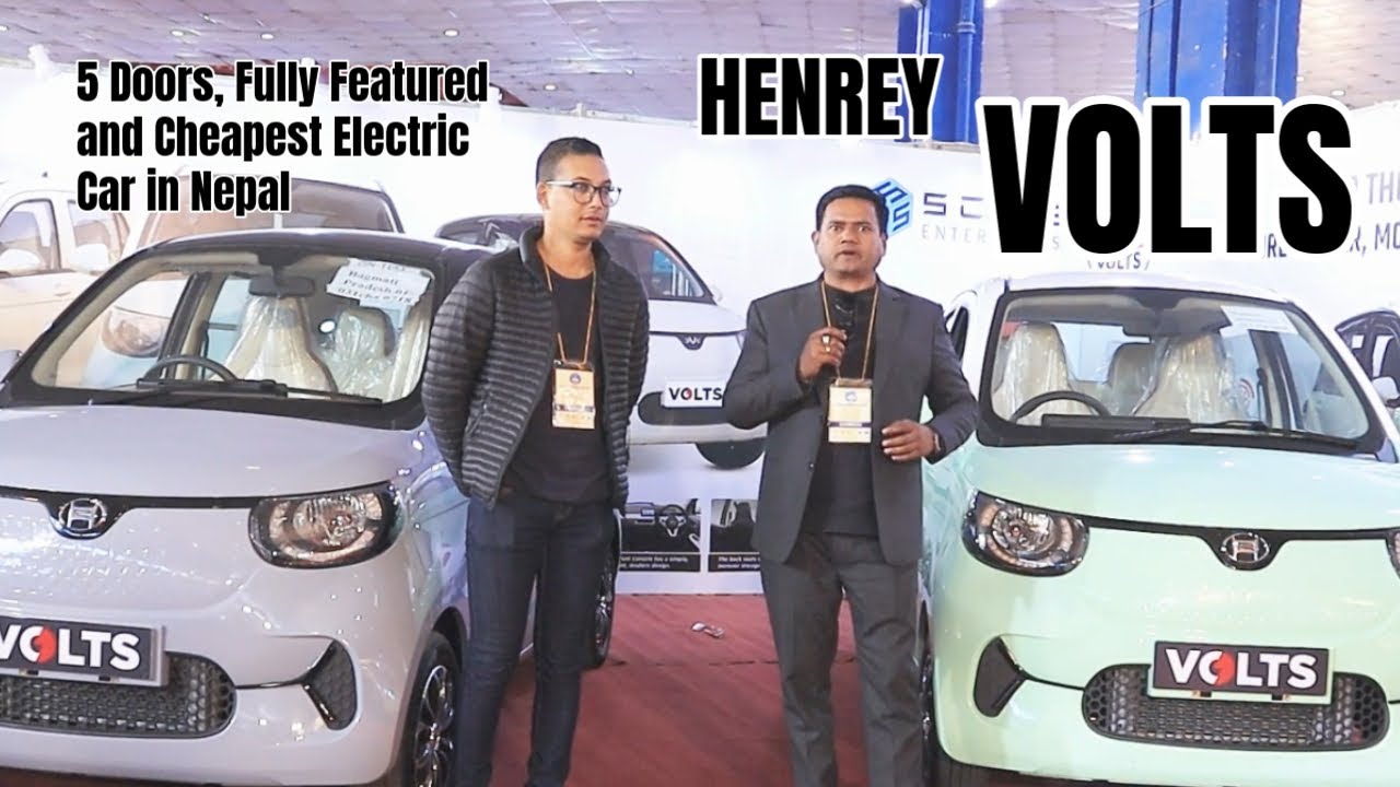 HENREY VOLTS, FULLY FEATURED CHEAPEST ELECTRIC CAR IN NEPAL - YouTube