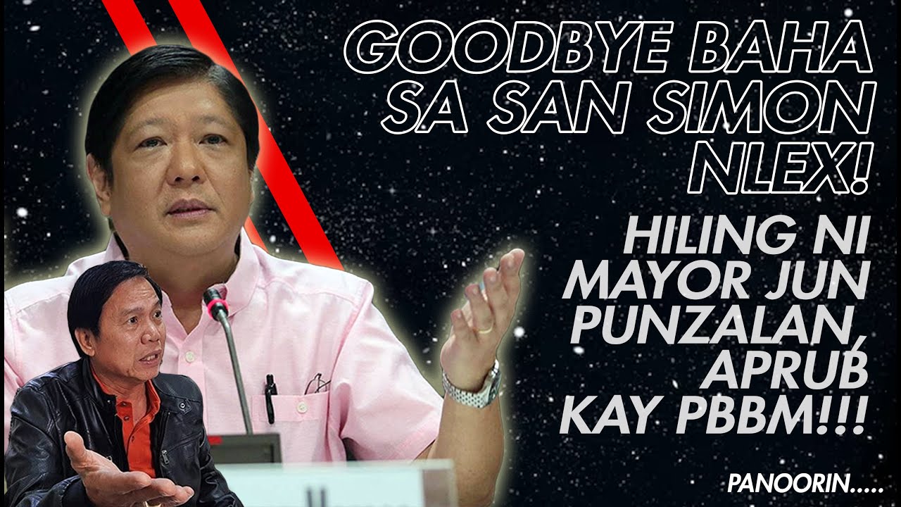 SAN SIMON MAYOR JUN PUNZALAN, SINISI ANG NLEX CORP. SA PAGBAHA - YouTube