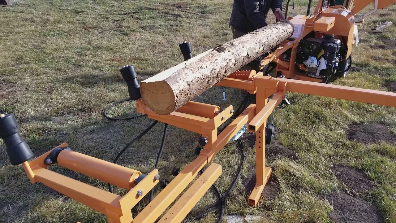 RR101 Range Road Log Table with Infeed - YouTube