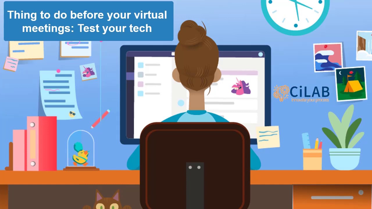 Things to do before your virtual meetings: Test your tech - YouTube