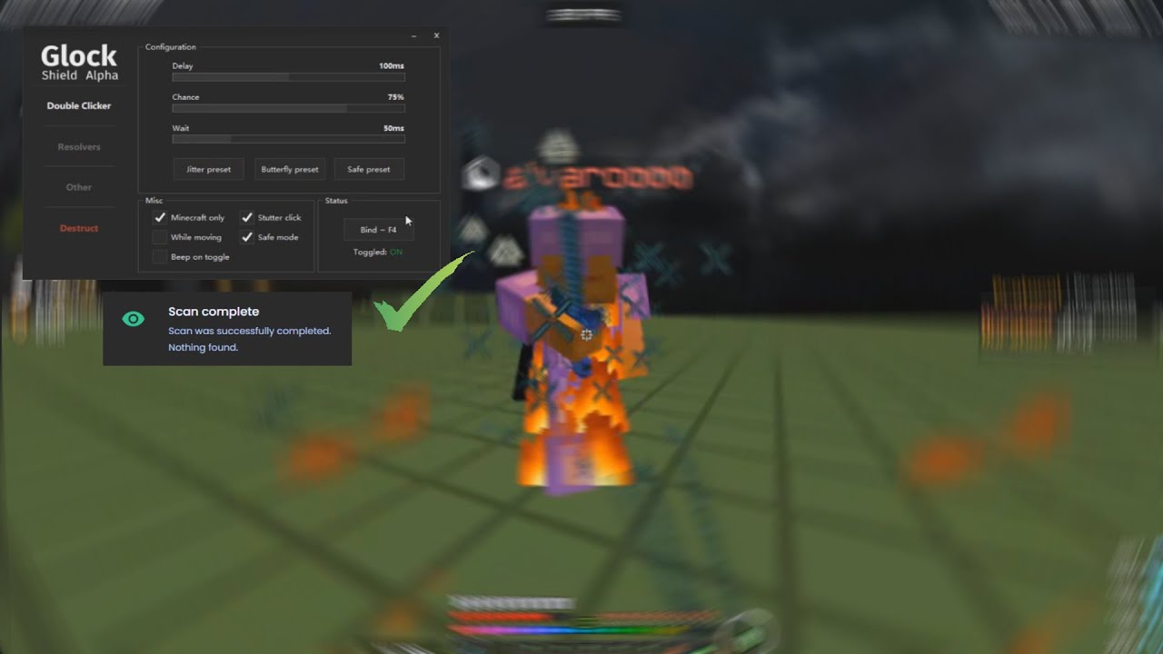 Undetectable Double Clicker + AnyDesk Resolver | GLOCK SHIELD - YouTube