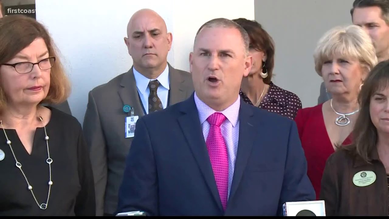 Clay County superintendent speaks on school safety - YouTube