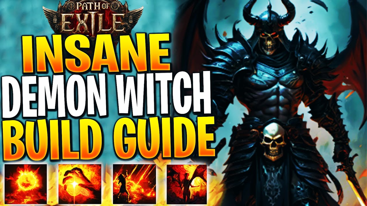 INFINITE DPS DEMON WITCH BUILD! Path of Exile 2 Witch Build Guide ...