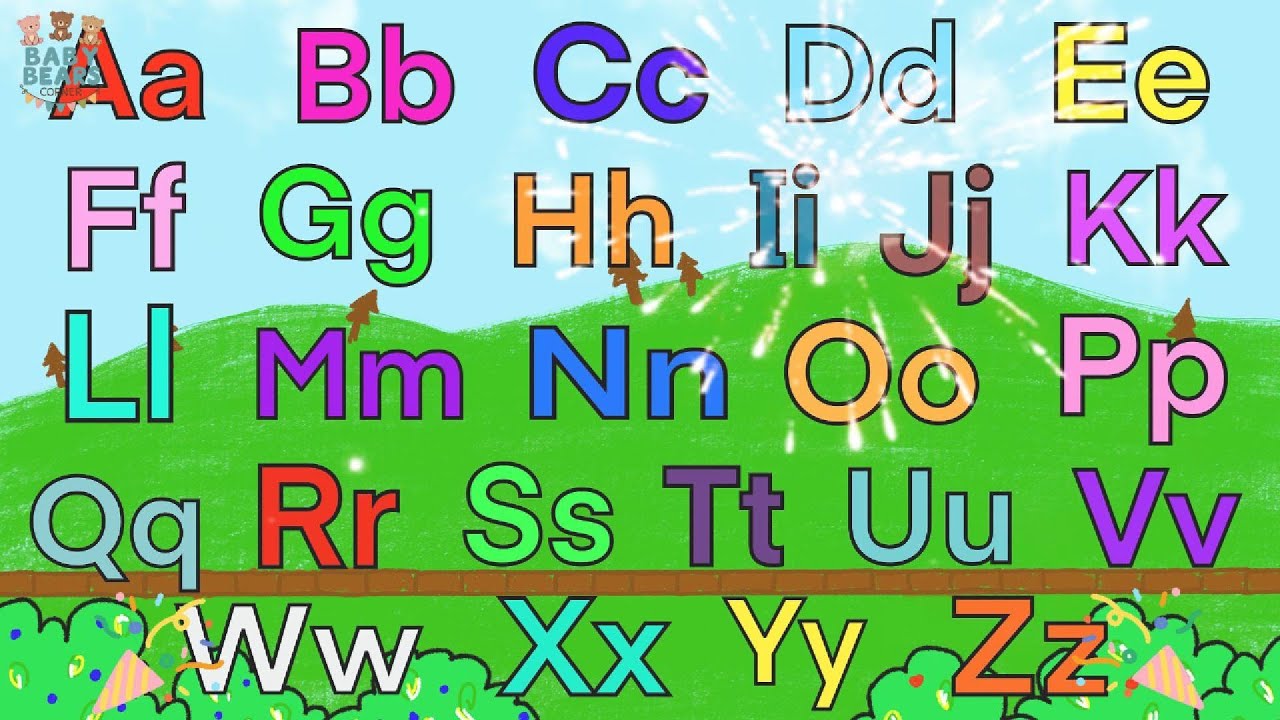 LEARNING THE ALPHABET | ABC | Alphabet train - YouTube