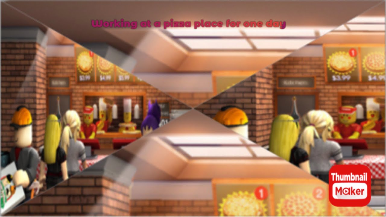 Working at a pizza place for the whole day - YouTube