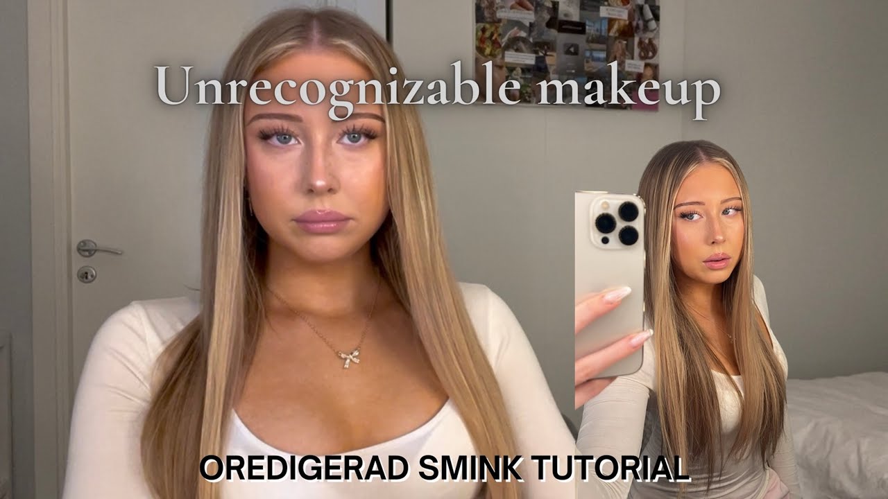 Unrecognizable makeup tutorial UNEDITED💋 - YouTube