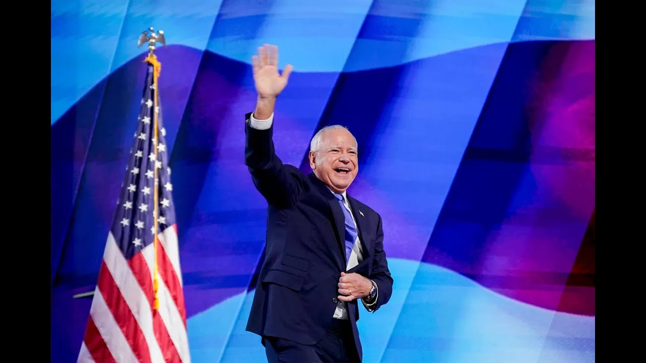 Governor Tim Walz's Powerful Speech at the Democratic National ...