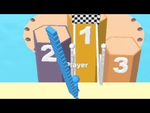 bridge race gameplay. how to play bridge race game - YouTube