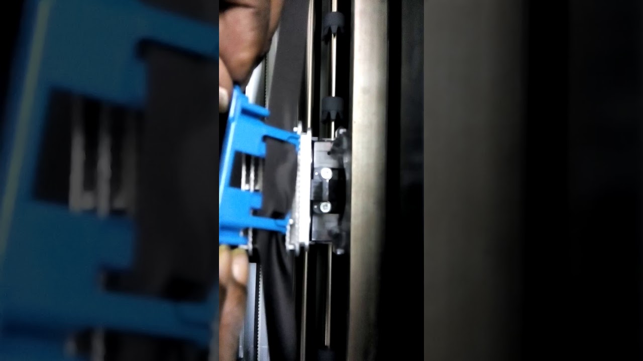 How to install Ribbon on Dascom 2610 Dot Matrix Printer - YouTube