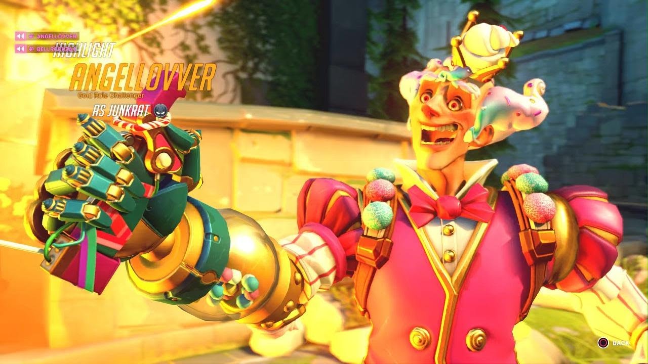 Overwatch 2 junkrat tire potg - YouTube