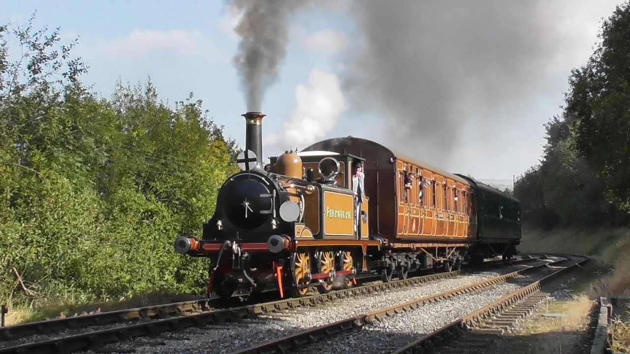 LB&SCR A1 Terrier 72 Fenchurch | KWVR Autumn Steam Gala 2024 - YouTube