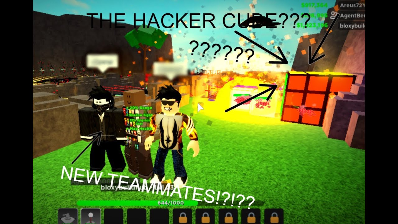 DEFEATING THE HACKER CUBE!!! (Cube Defense Survival Gameplay) New ...