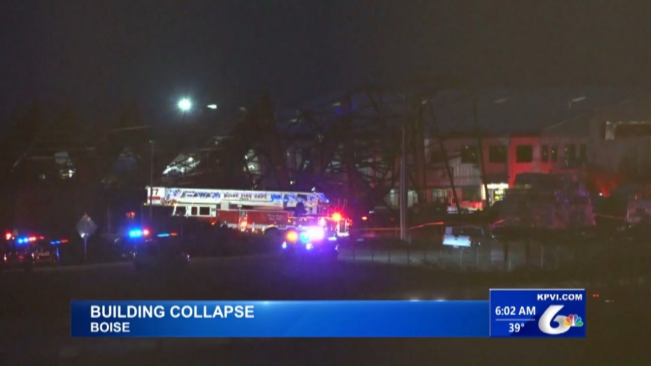 Three People Are Dead After Building Collapses in Boise - YouTube
