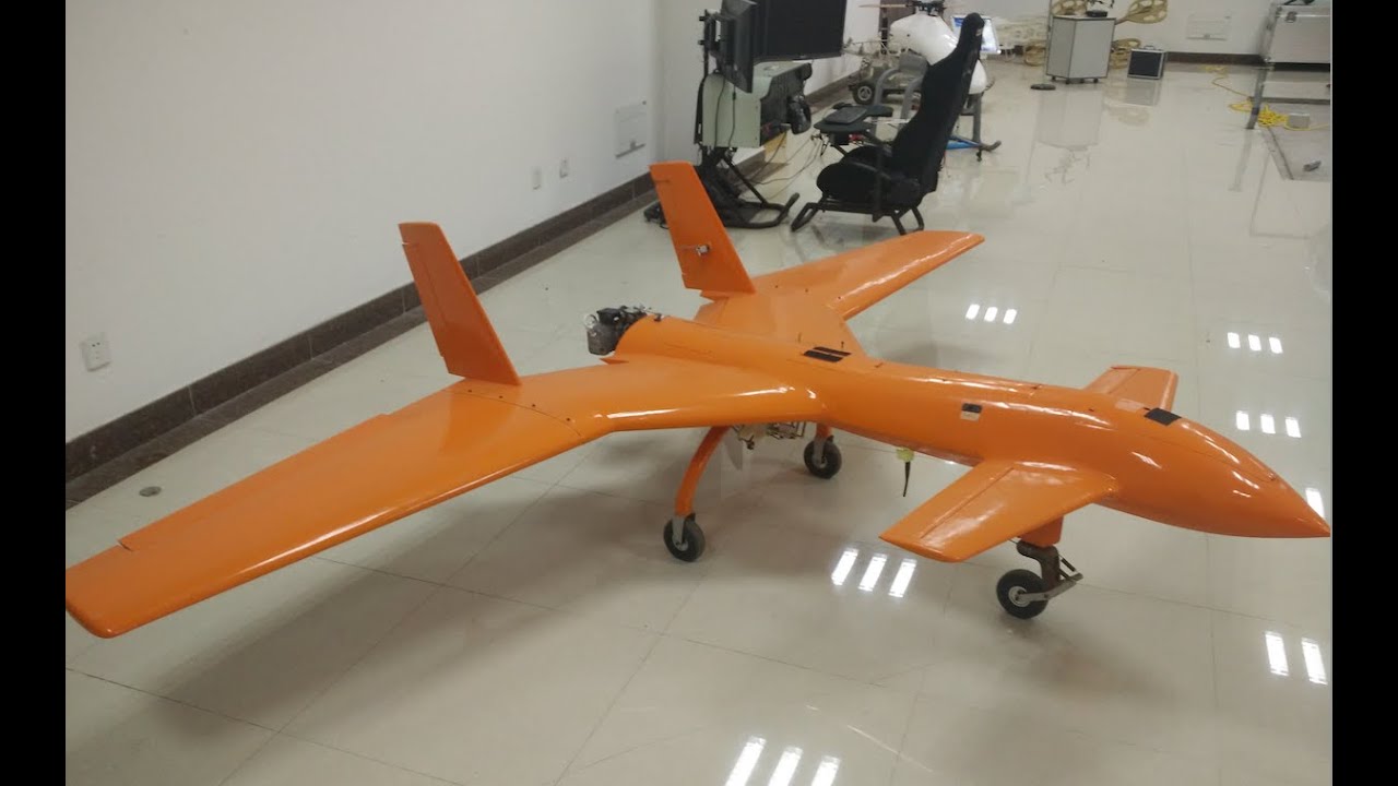 Canard Fixed Wing Drone Flight Test 1 - YouTube