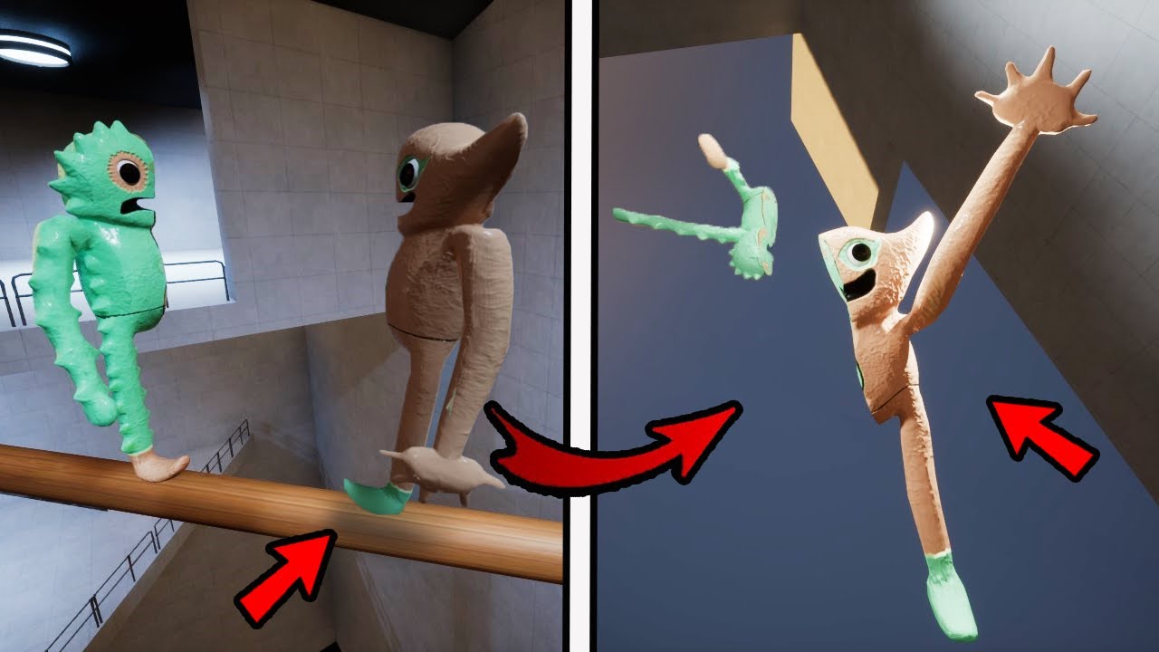 What happened to Bittergiggle?! Divided in two? (Garten of Banban 6 ...