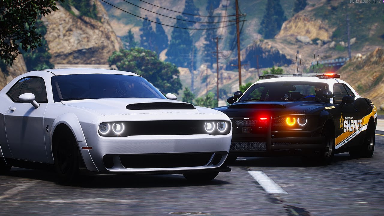 Trolling Cops In the *NEW* 2023 Dodge Demon 170 in Diverse Roleplay GTA ...