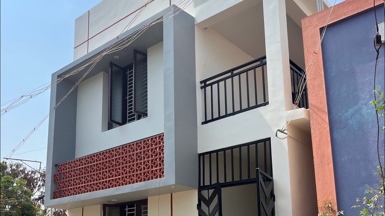🏡630sqft Compact Duplex House with modern Elevation🤩 #walkthrough - YouTube