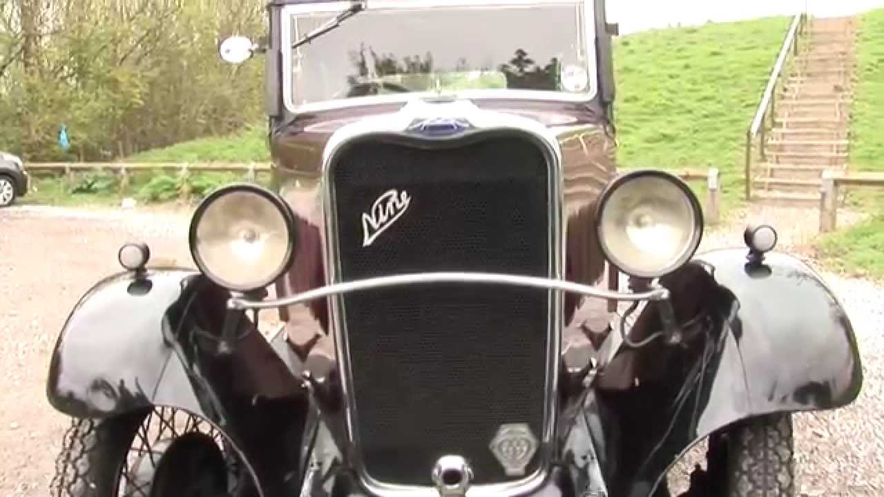 Singer Nine (9) 1933 Saloon Car - YouTube
