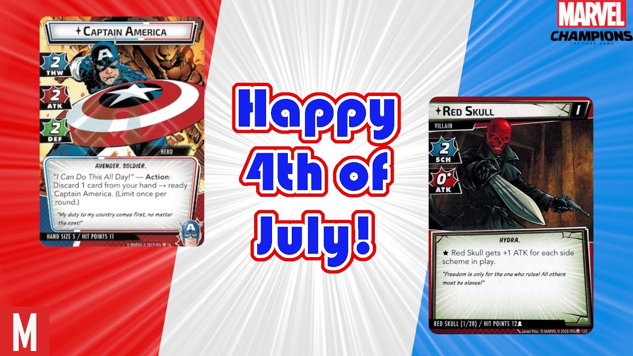Captain America vs. Red Skull | Happy 4th of July! - YouTube