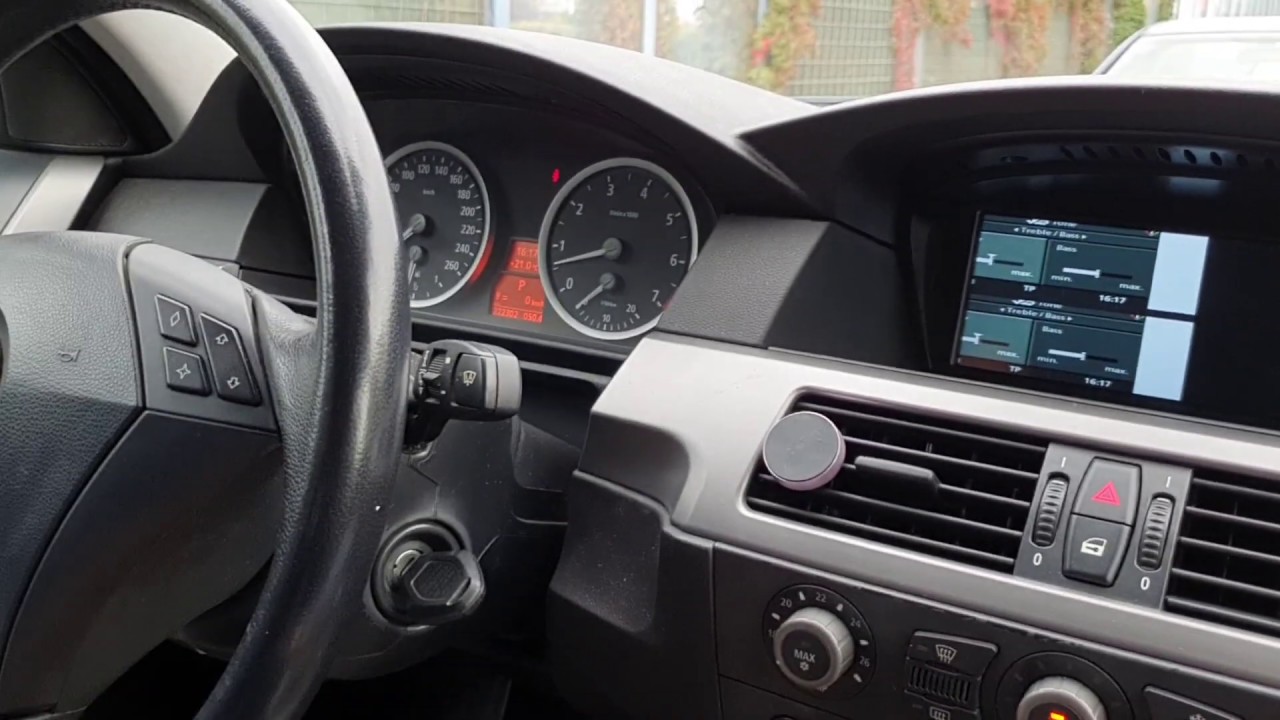 BMW E61 E60 E90 E91 Audio System X200BMW Evo2 - YouTube