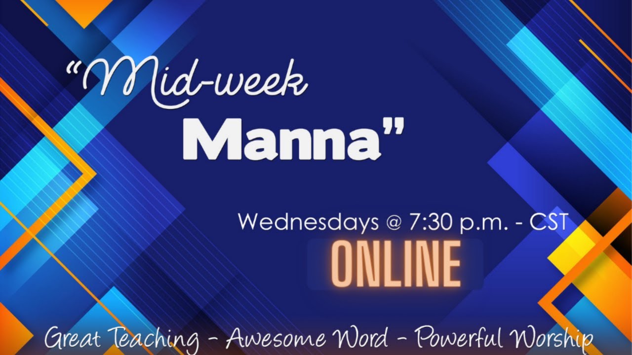 Mid-Week Manna 12/29/2021 - YouTube