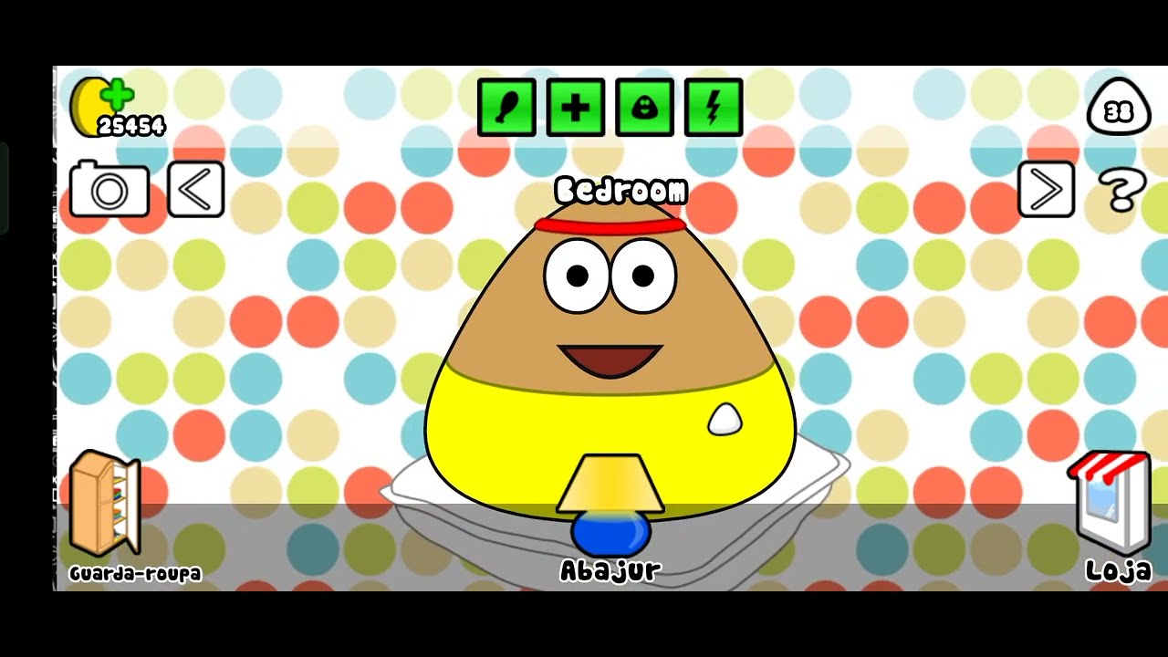 Pou gameplay part 20 - versão Pou professor cavaleiro - YouTube