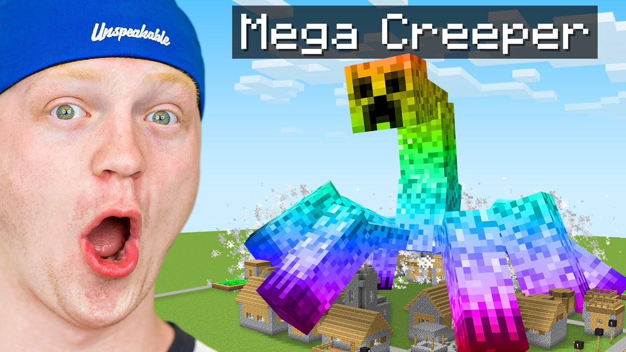 Minecraft, But There Are CRAZY Creepers - YouTube